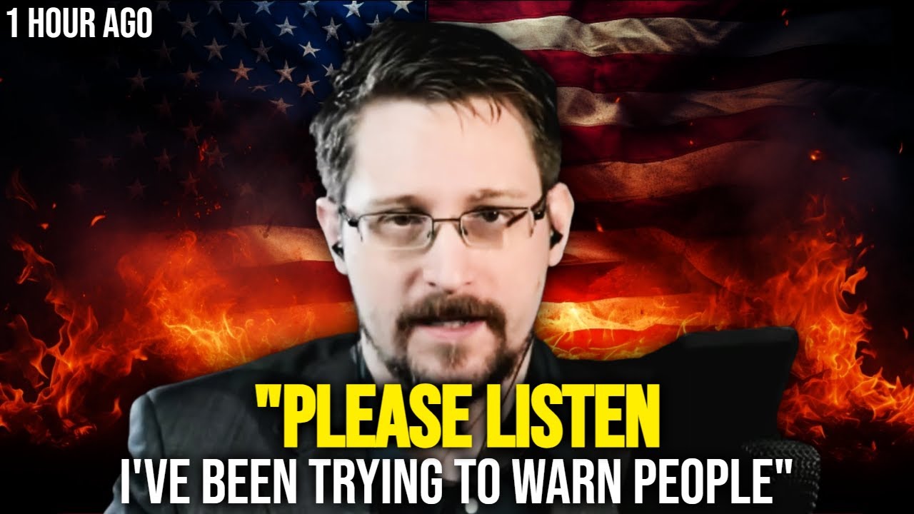 Edward Snowden Warns: “Live a Life Under Watchful Eyes or Reclaim Your ...